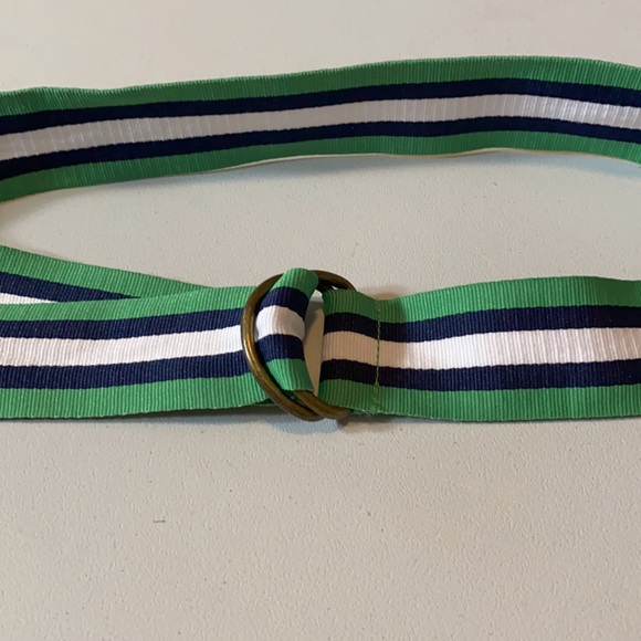 Preppy | Accessories | New 8s Style Preppy Belt Kelly Green With Navy ...